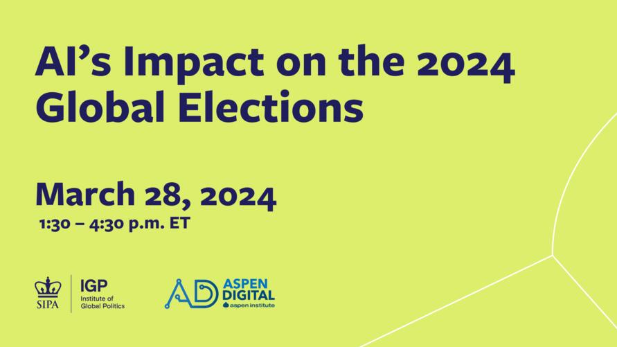 Ais Impact On The 2024 Global Elections Columbia Sipa